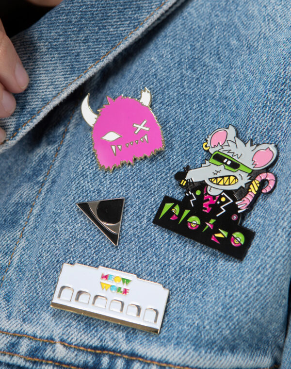 Armed Daffodil Pin - Meow Wolf Shop