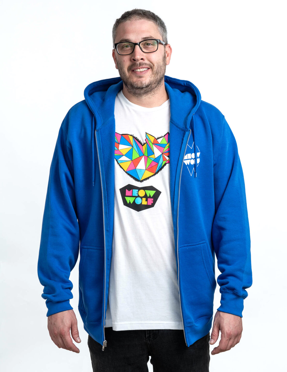 Meow Wolf Logo Zip Hoodie - Meow Wolf Shop
