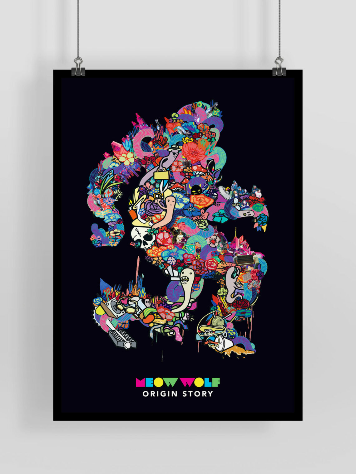 Origin Story Print - Meow Wolf
