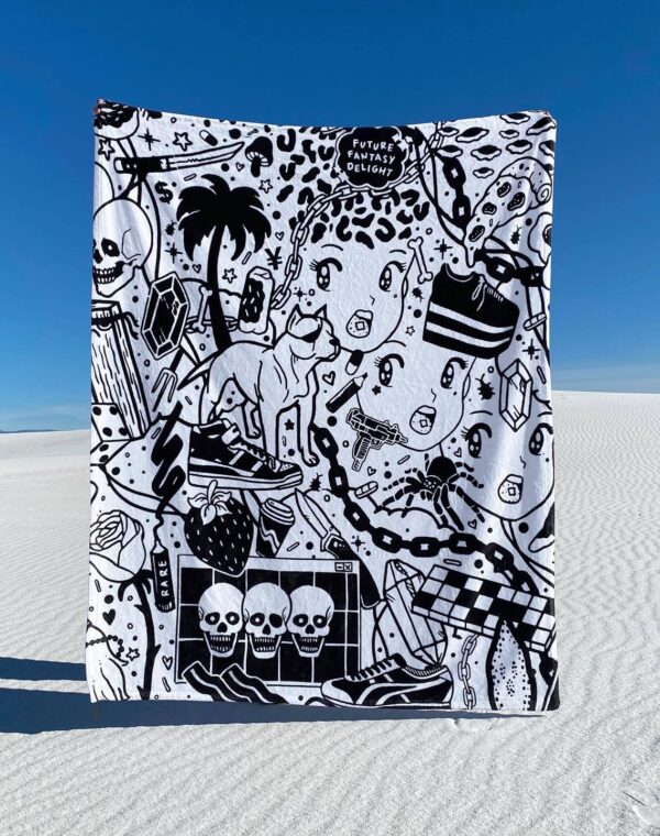 Glitch Cow Glass - Meow Wolf