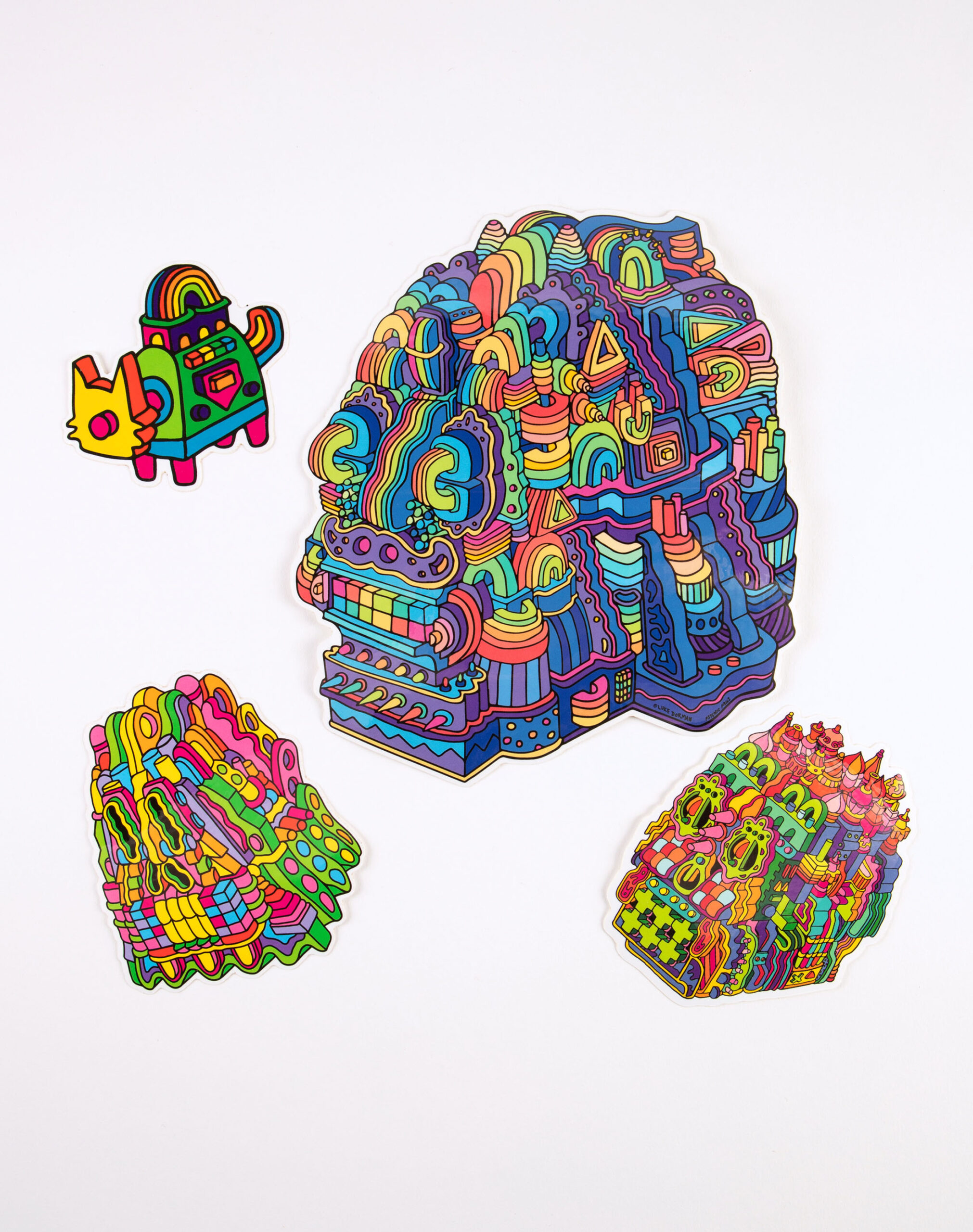 Bubble Sticker - Meow Wolf Shop