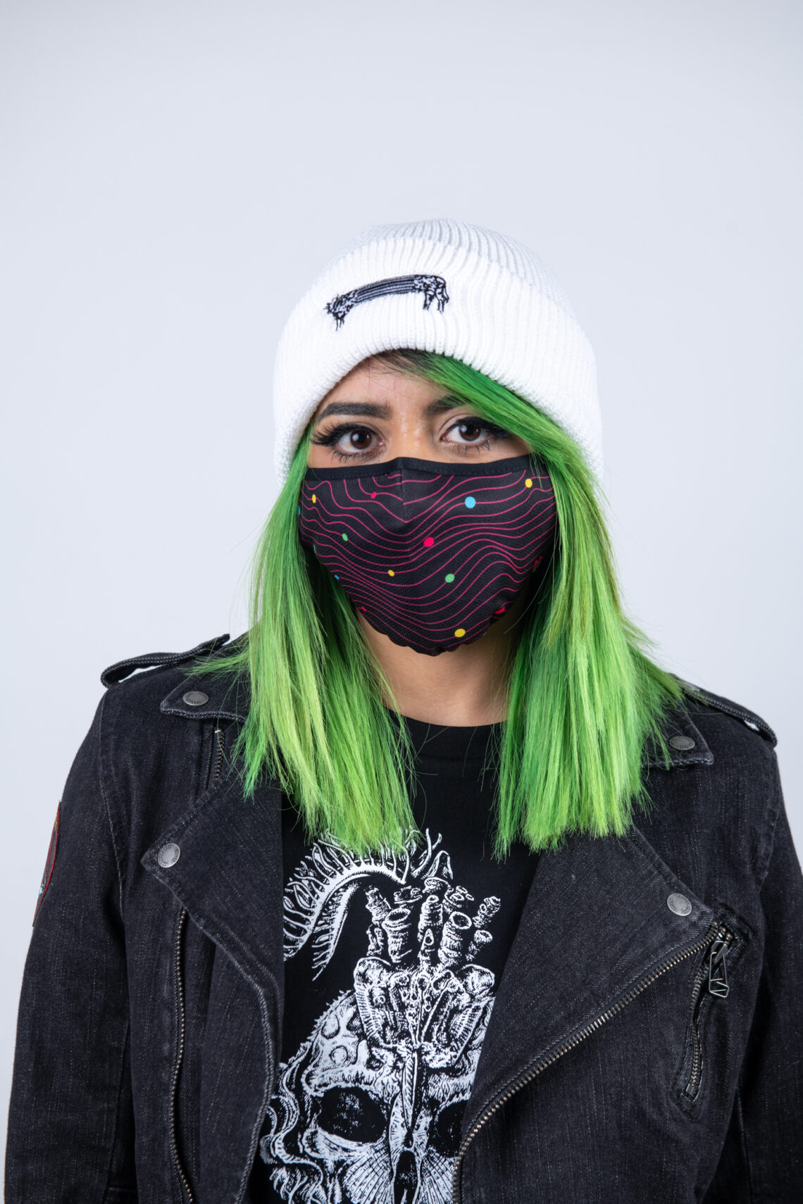 Glitch Cow Cuff Beanie - Meow Wolf