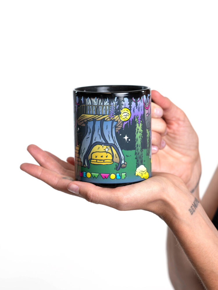 Glitch Cow Glass - Meow Wolf Shop