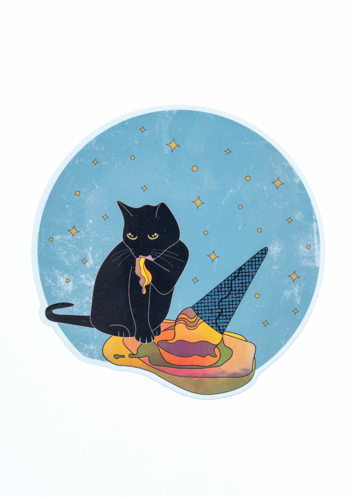 Yum Sticker - Meow Wolf